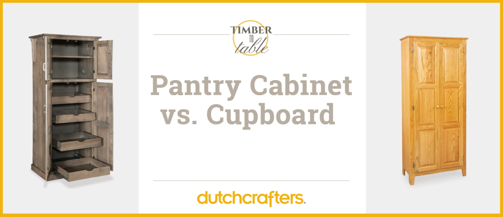 Pantry Cabinet vs. Cupboard: What’s the Difference?